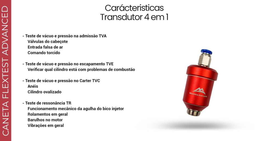KIT TRANSDUTOR (4 EM 1) – Mecânica Avançada